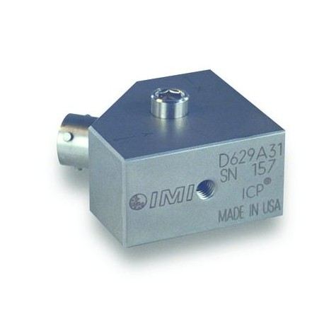 I&E Technologies | PCB 629A31 - Premium Side Exit Triaxial Accelerometer